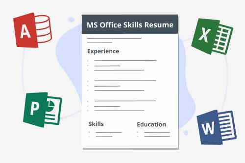 How To List Microsoft Office Skills On A Resume CommonSoftwareClassroom